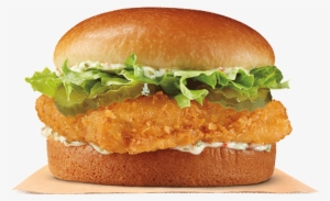 Big Fish Sandwich - Burger King Fish Sandwich - 500x540 PNG Download ...
