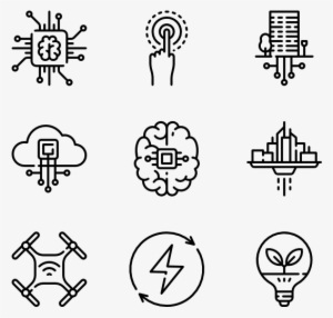 19 Shapes Svg Futuristic Huge Freebie Download For - Future Vector Png ...