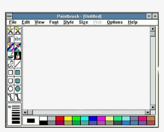 Windows Paint Png Transparent Background - Ms Paint Windows 98 ...