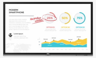 Benq 65'' Corporate Interactive Flat Panel Display - Benq - 1670x1670 PNG Download - PNGkit