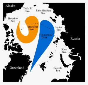 The Transpolar Drift And The Beaufort Gyre Are Major - Beaufort Wirbel ...