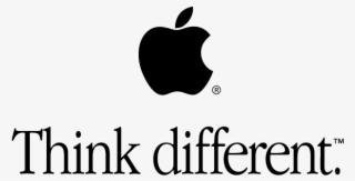 Apple Think Different Vector Logo Free Download Vector - Apple Think ...