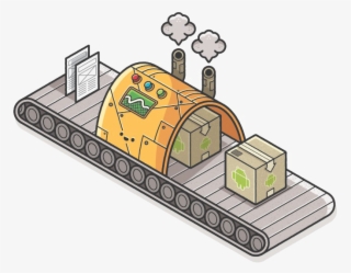 Factory Gates - Illustration - 1024x1024 PNG Download - PNGkit