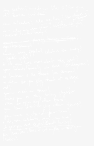 Sunny Notes Second Page - Handwriting - 1000x1600 PNG Download - PNGkit