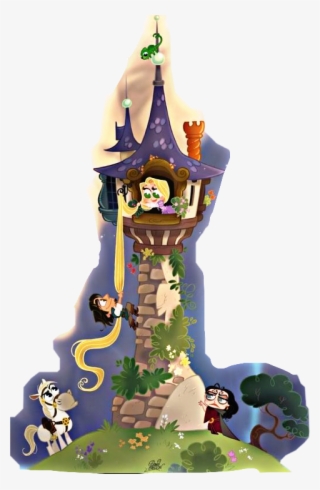 Tangled Tower - 480x735 PNG Download - PNGkit