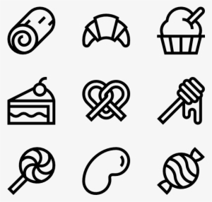 Sweet And Candy Shop - Breakfast Icons - 600x564 PNG Download - PNGkit