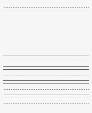 Kindergarten Journal Writing Paper Template - Parallel - 576x756 PNG ...