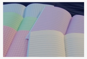 Pack Of 10 9" X 7" Tinted Paper Squared Exercise Books - Dyslexia ...