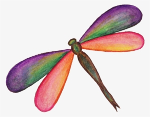 Dragonfly Prayer - Wallpaper - 1094x860 PNG Download - PNGkit