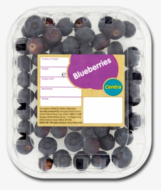 Centra Blueberries Punnet 125g - Centra Blueberries - 800x800 PNG ...