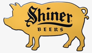 Shiner Beers Pork Bbq Die Cut Sign Shiner Store Rh - Shiner Bock Logo ...