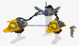 Anakin Skywalker's Pod Racer - 1600x848 PNG Download - PNGkit