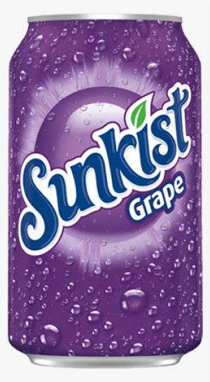 Sunkist Grape Soda - 12 Pack, 12 Fl Oz Cans - 250x500 PNG Download - PNGkit