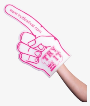 Foam Hands - Foam Hand - 464x348 PNG Download - PNGkit
