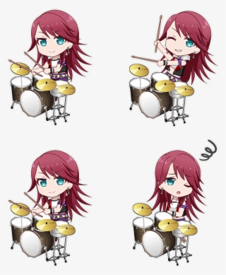 Hard Being Honest Chibi - Tomoe Udagawa Chibi Transparent - 1024x1024 ...