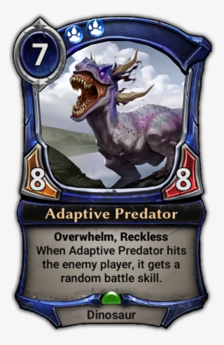 Adaptive Predator - Eternal Card Game Oni - 529x801 PNG Download - PNGkit
