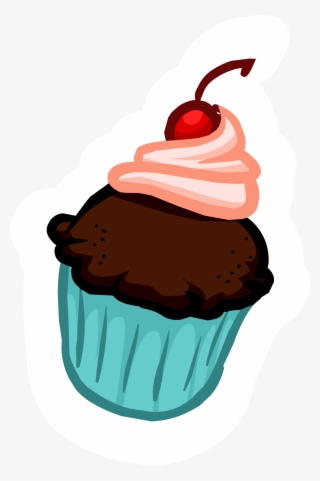 Cupcake Pin - Food Pins Club Penguin - 1391x2094 PNG Download - PNGkit