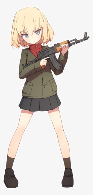 Ak-47 - Girls Frontline Ak 47 - 1191x1536 PNG Download - PNGkit
