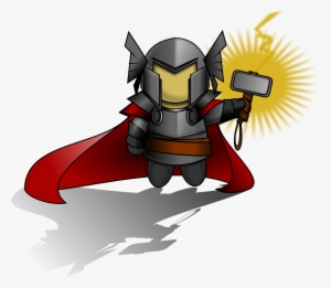 Pixel Thor Hammer - Pixel Art Thor Hammer - 330x710 PNG Download - PNGkit