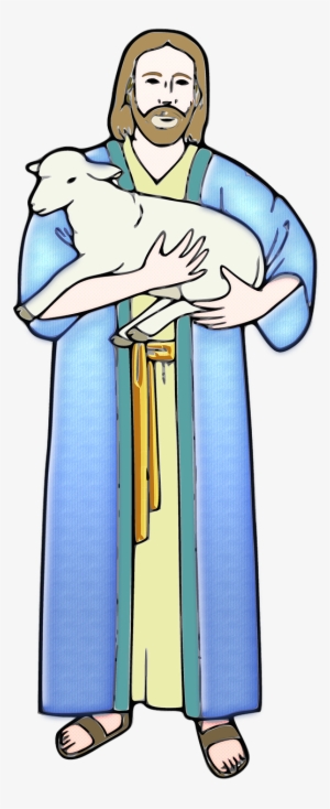 Jesus Christ Sheep - Religion - 518x1280 PNG Download - PNGkit