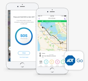Adt Pulse App Home Security App For Smart Homes Png - Adt Authorized ...