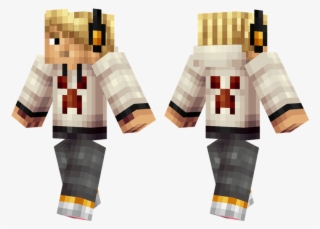 Download Transparent Minecraft Skin Gold Boy - Minecraft - PNGkit