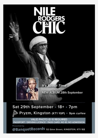 Nile Rodgers & Chic Saturday 29th September At Pryzm, - Chic - 598x598 ...