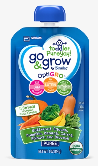 Newlook-logo Toddler Food Squeeze Pouch With Butternut - Go & Grow By ...