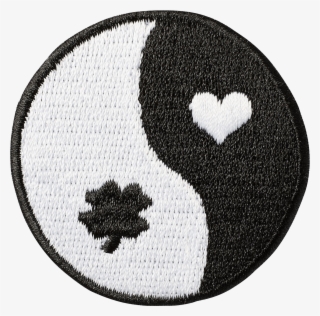 Yin Yang Sticker Patch - Yin And Yang - 1283x1269 PNG Download - PNGkit