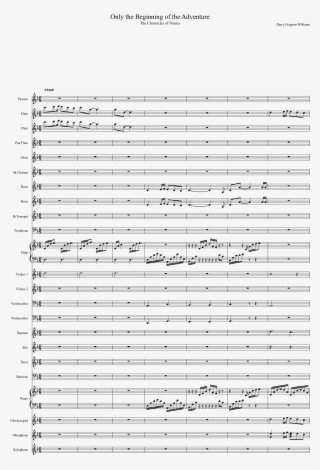 Print - Score Copland Fanfare For The Common Man - 1575x2362 PNG ...