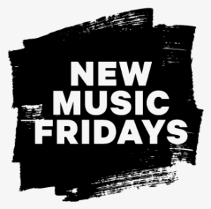 New Music Fridays Logo Black - Poster - 350x350 PNG Download - PNGkit