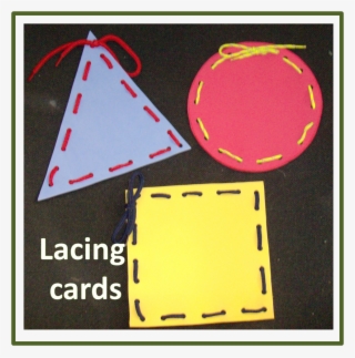 Shape Blog 3 - Shape Lacing Cards - 1129x1140 PNG Download - PNGkit