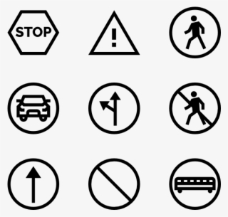 Traffic Signs - Music Icon Pack Png - 600x564 PNG Download - PNGkit