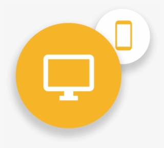 Desktop And Mobile - Circle - 800x728 PNG Download - PNGkit