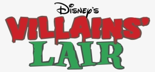 Disney's Villains' Lair Logo Png Transparent - Disney Villains Lair ...