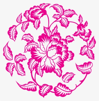 Gambar Motif Png - ดอก โบตั๋น ภาพ กราฟฟิก - 709x720 PNG Download - PNGkit