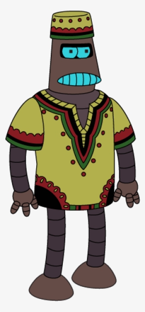 Futurama Kwanzaa Bot - 624x525 PNG Download - PNGkit