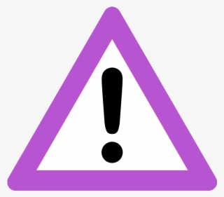 Warning-purple - Emergency Png - 628x550 PNG Download - PNGkit