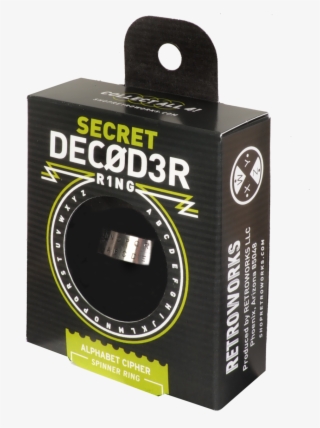 Secret Decoder Ring - Secret Decoder Ring: Alphabet Shift Silver Size ...