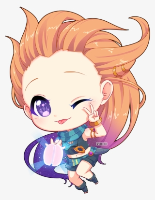 Zoe League Of Legends Emote Twitch By Chafotota - League Of Legends ...