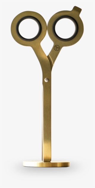 Standing Scissors With Base Gold Pd - Scissors - 1500x1500 PNG Download ...