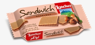 Loacker Sandwich Hazelnut 25g - 800x800 PNG Download - PNGkit
