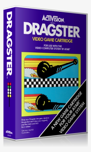 Slot Racers Atari 2600 Game Cover To Fit A Ugc Style - Atari Box Art ...