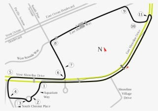 Long Beach Marathon Route 2016 - 1200x851 PNG Download - PNGkit