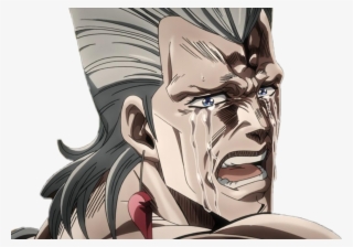 Report Abuse - Jean Pierre Polnareff Crying - 1023x719 PNG Download ...