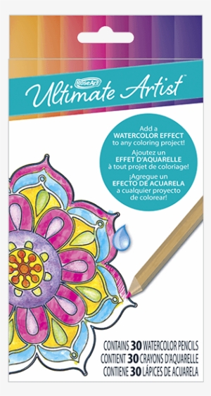 Ultimate Artist 30ct Watercolor Pencils - Rose Art Roseart Ultimate ...
