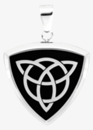 Trinity Shield Pendant - Trinity Shield Pendant Medallion Necklace ...
