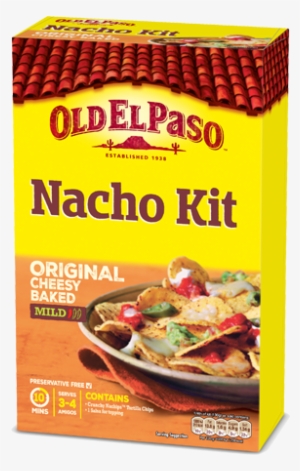 Original Cheesy Baked Nacho Kit - Old El Paso Nacho Kit - 800x450 PNG ...