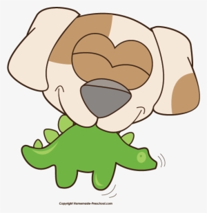 Click To Save Image - Dog Chewing Clipart - 530x548 PNG Download - PNGkit