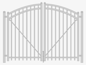 Steel Double Simple Arch Gate - Parts Of Steel Gate - 430x300 PNG ...